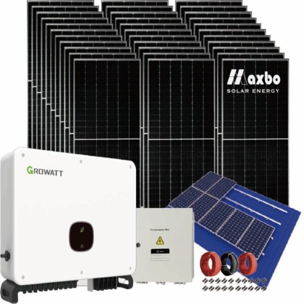 50kW On Grid solar system - Maxbo Solar