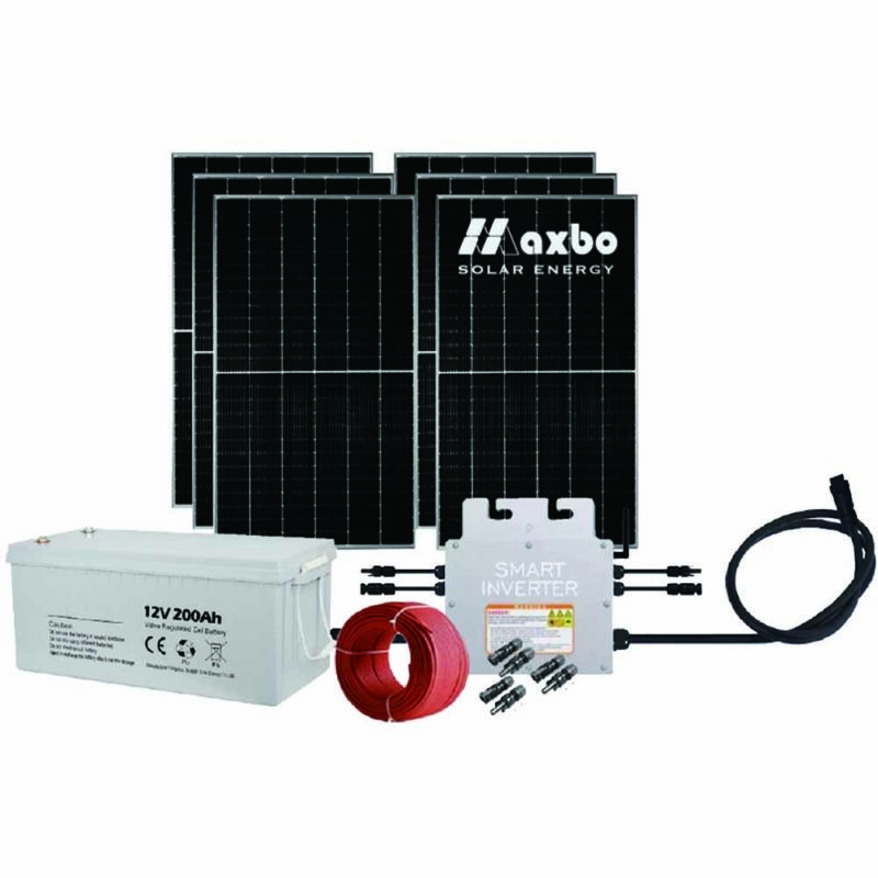 200kW Off Grid solar system - Maxbo Solar