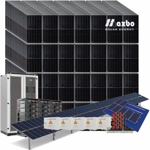 120kW hybrid solar system - Maxbo Solar