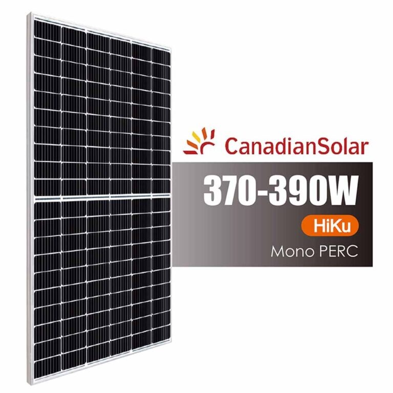 Canadian Solar Panel HiKu 370W 375W 380W 385W 390W - Maxbo Solar