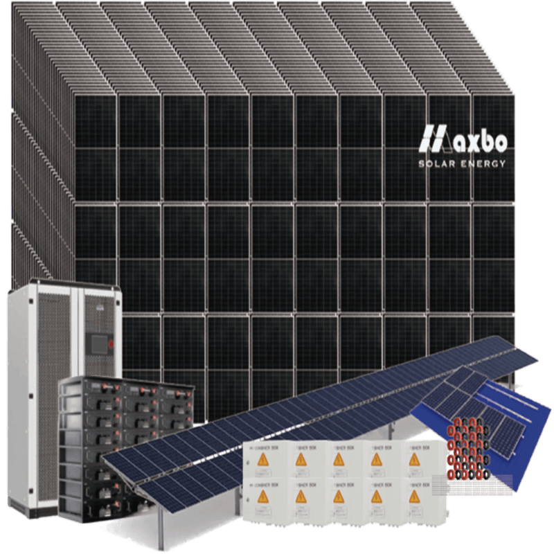 500kW Hybrid solar system (504kWh) - Maxbo Solar