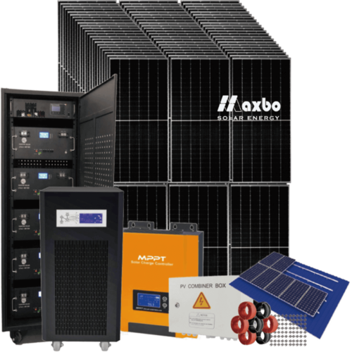 50kW Off Grid solar system - Maxbo Solar