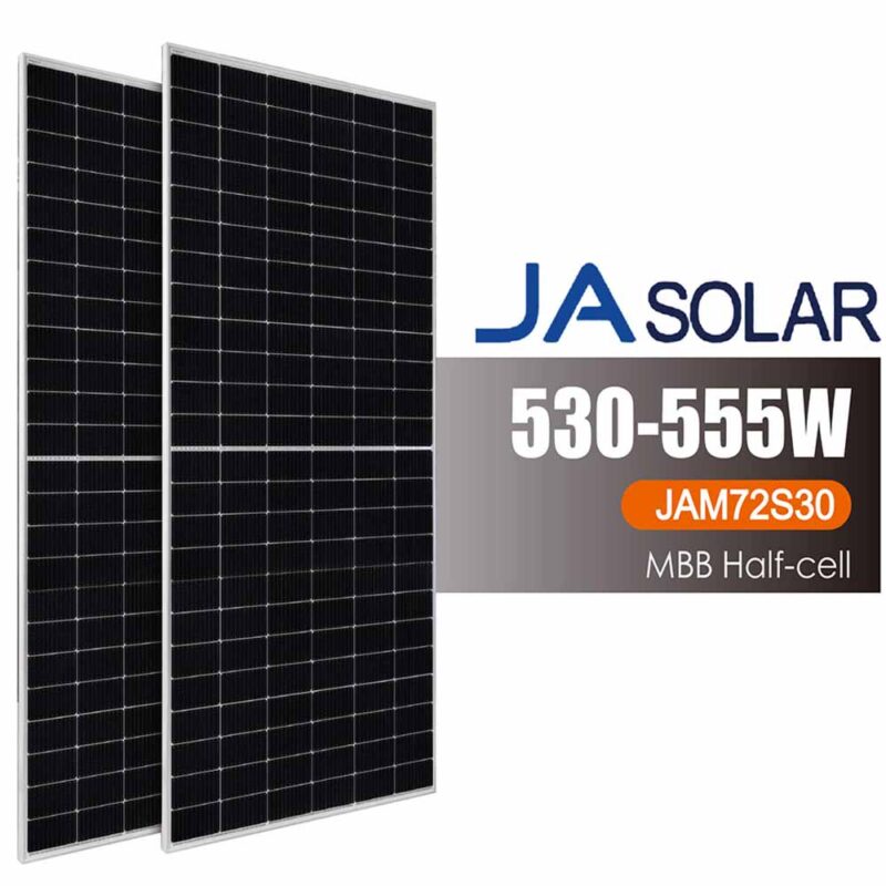 JA Solar Panel 530W 535W 540W 545W 550W 555W - Maxbo Solar