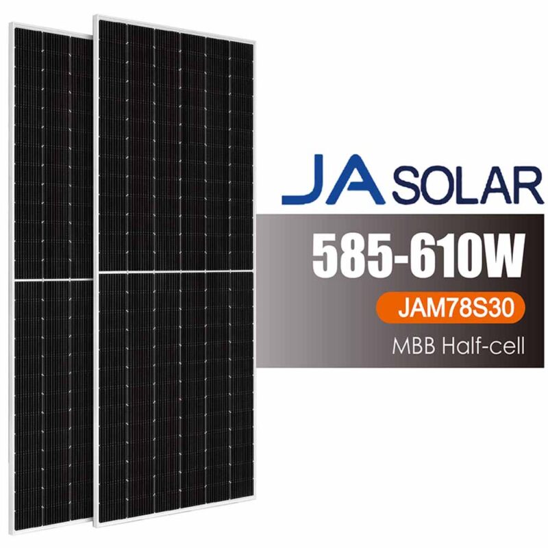 JA Solar Panel 585W 590W 595W 600W 605W 610W - Maxbo Solar