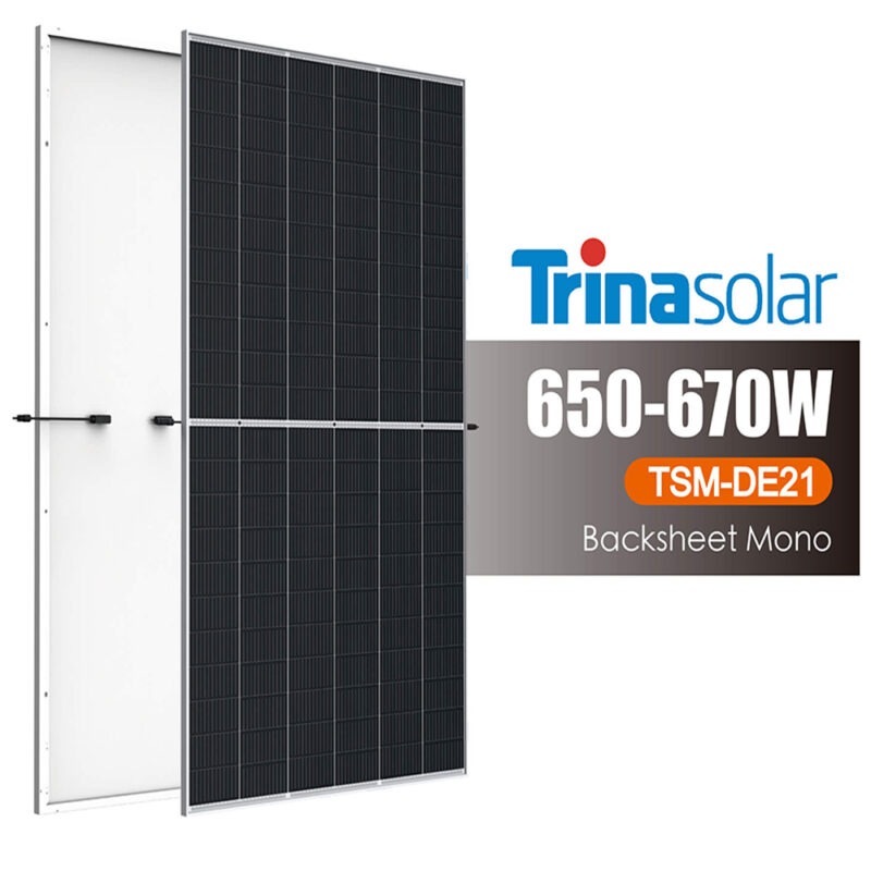 Trina Solar Panel 650W 655W 660W 665W 670W - Maxbo Solar