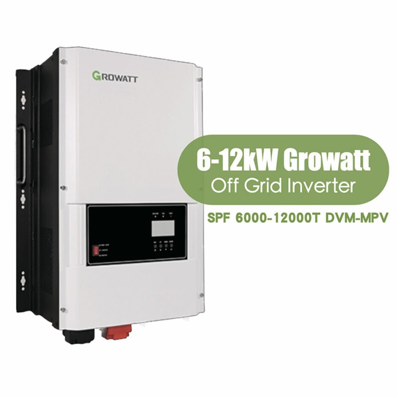 Growatt Off Grid Solar Inverter 6kW 12kW - Maxbo Solar