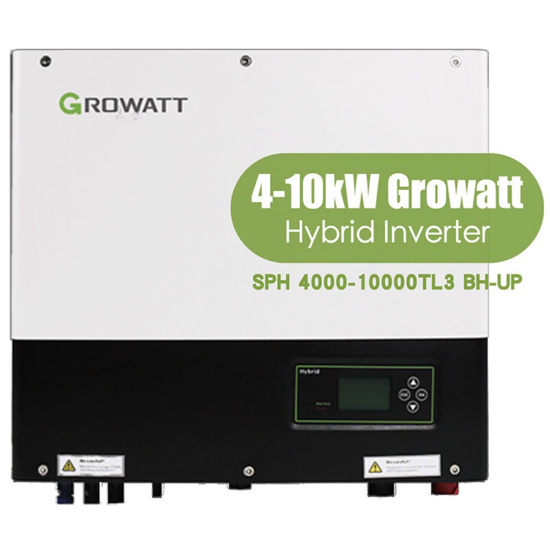 Growatt Hybrid Solar Inverter 4kW 5kW 6kW 7kW 8kW 10kW - Maxbo Solar